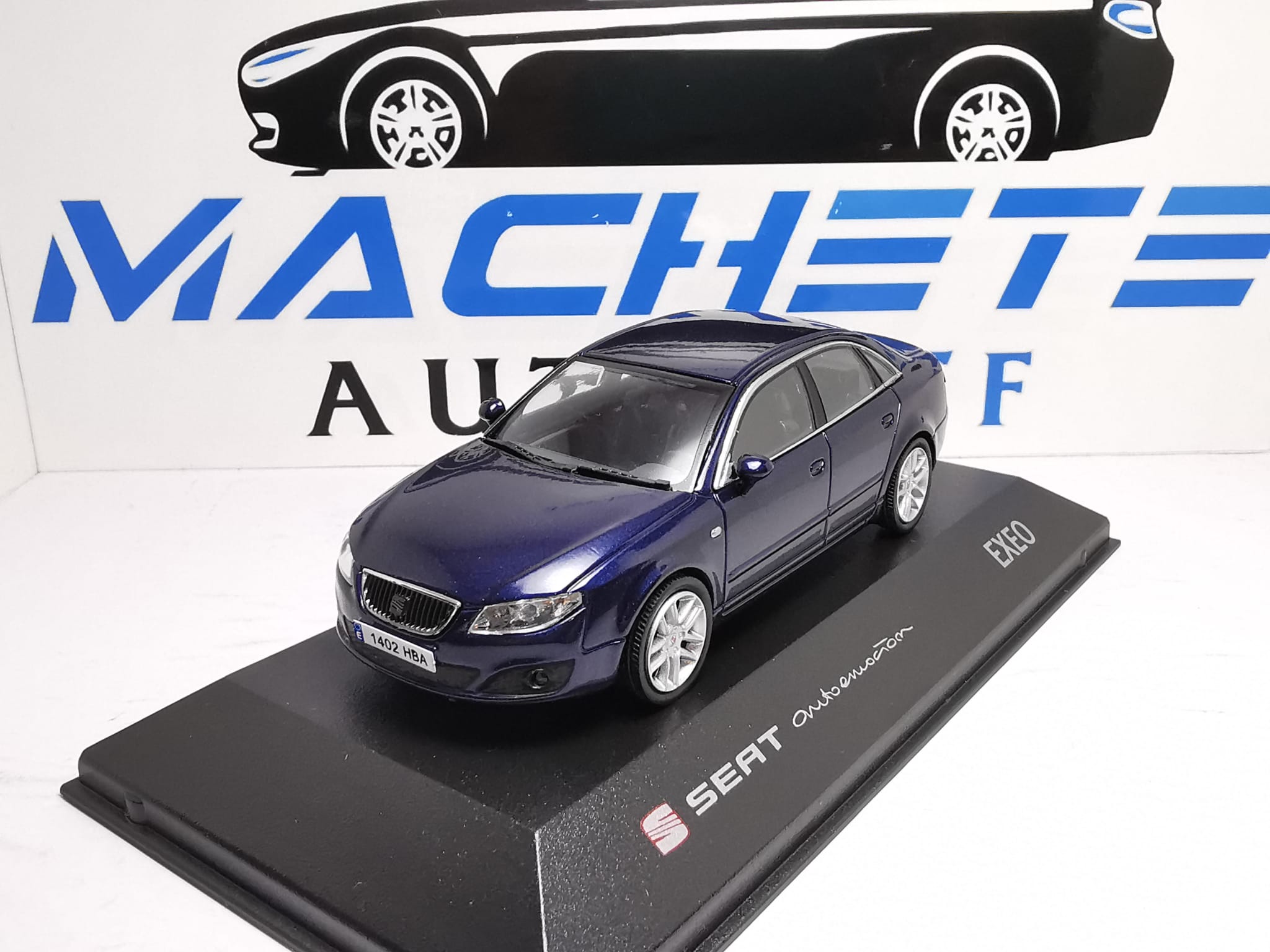 Macheta auto Seat Exeo blue metallic - Machete Auto Stf