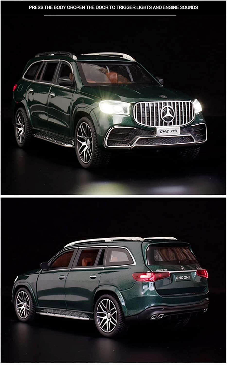 Macheta auto Mercedes Benz GLS 63 AMG 2020 Green (replica) - Machete ...